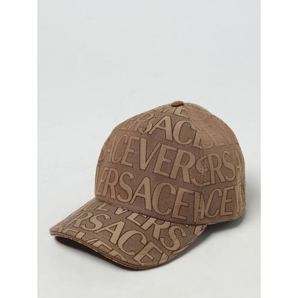 Versace | Accessories | Versace Hat Men Beige | Poshmark